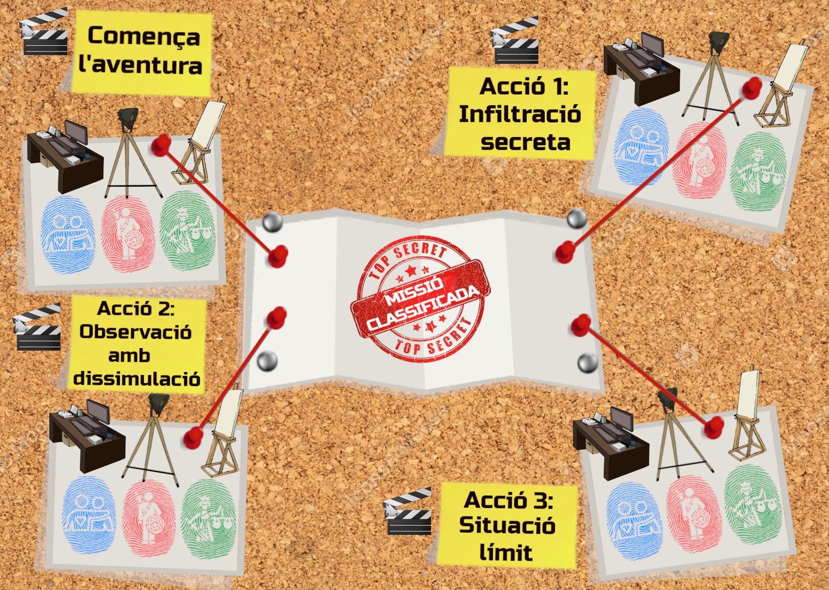 Mapa Sense Rostre COMPLETO | Genially