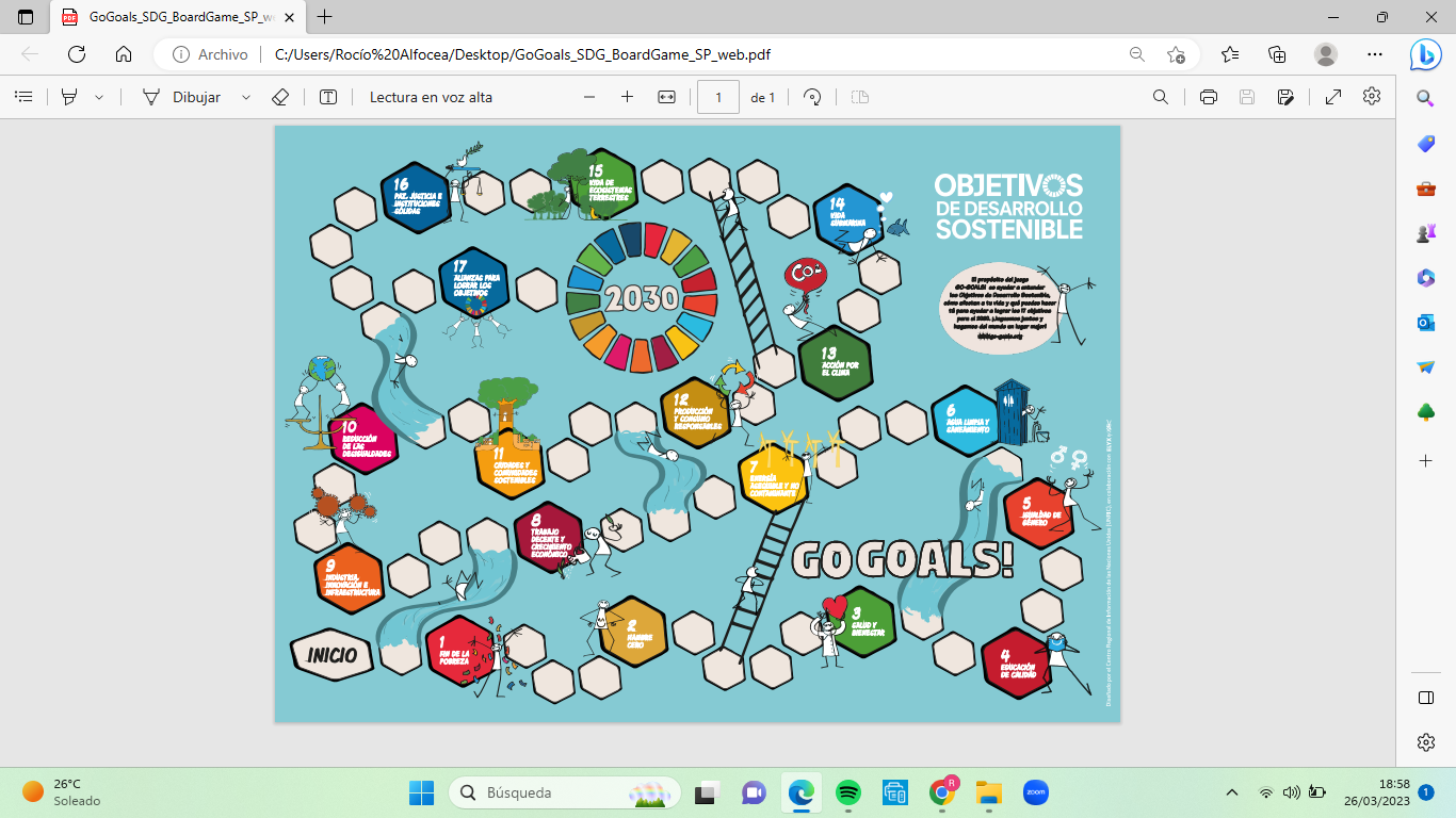 JUEGO DE LOS ODS | Genially