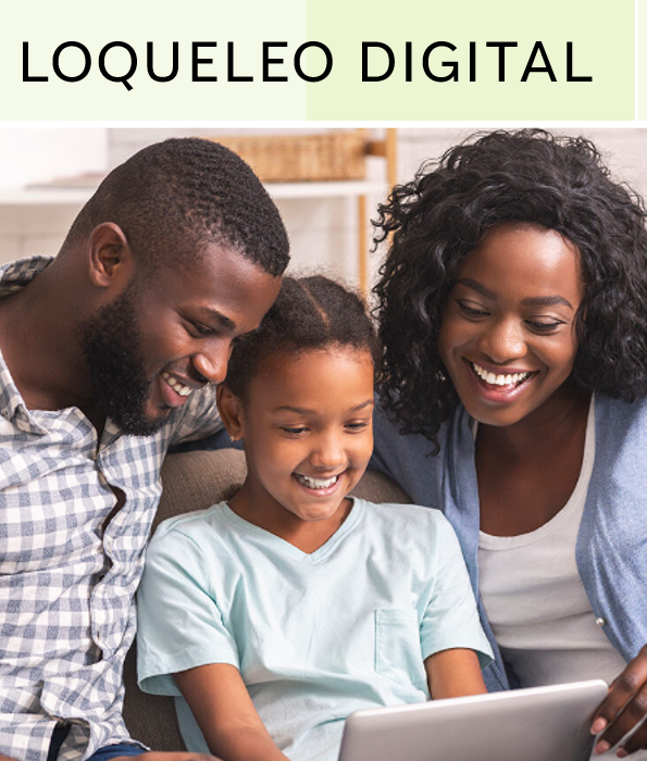 Invitación Loqueleo Digital Familias Jueves 13 de abril