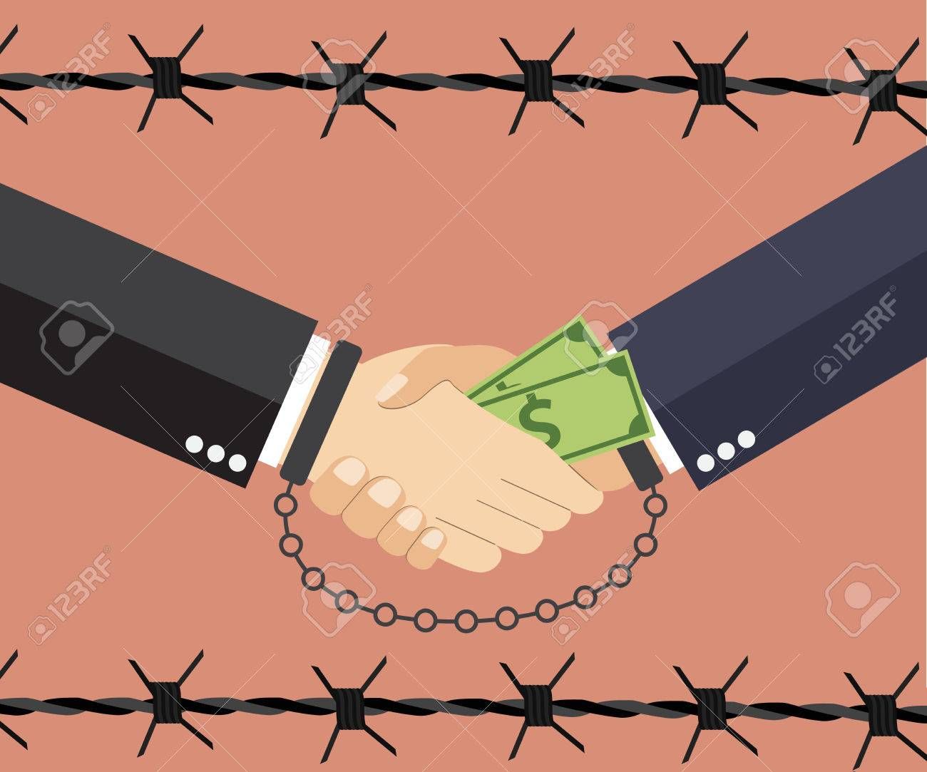 Infografía de la corrupción. | Genially