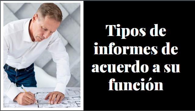 Tipos de informes | Genially