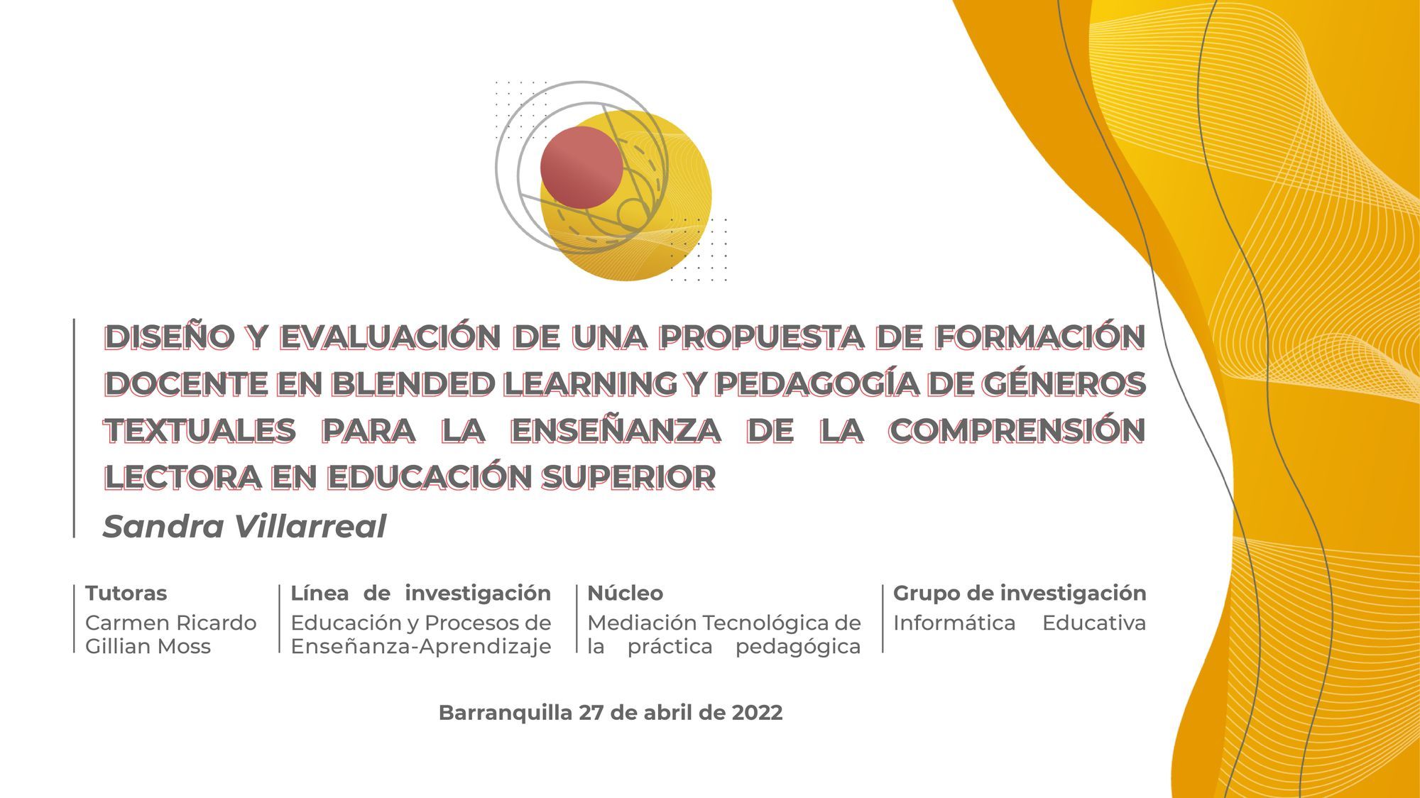 PRESENTACIÓN BLENDED LEARNING-PEDAGOGÍA GÉNEROS TEXTUALES | Genially