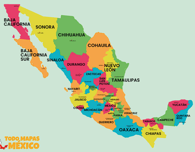 Esquema de Aspectos relevantes de la geografía Mexicana | Genially