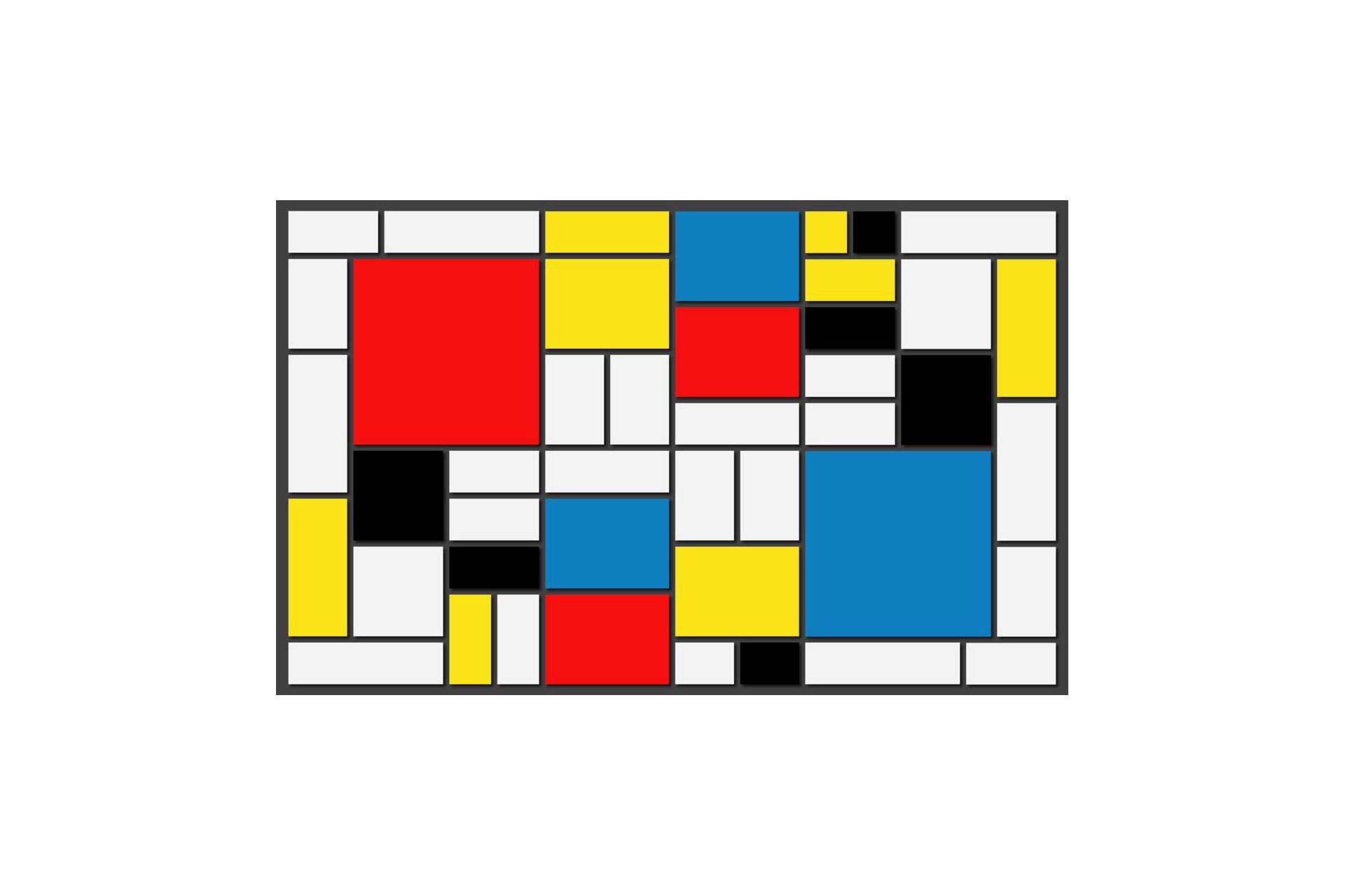 Miró y Mondrian: dos pintores con colores primarios