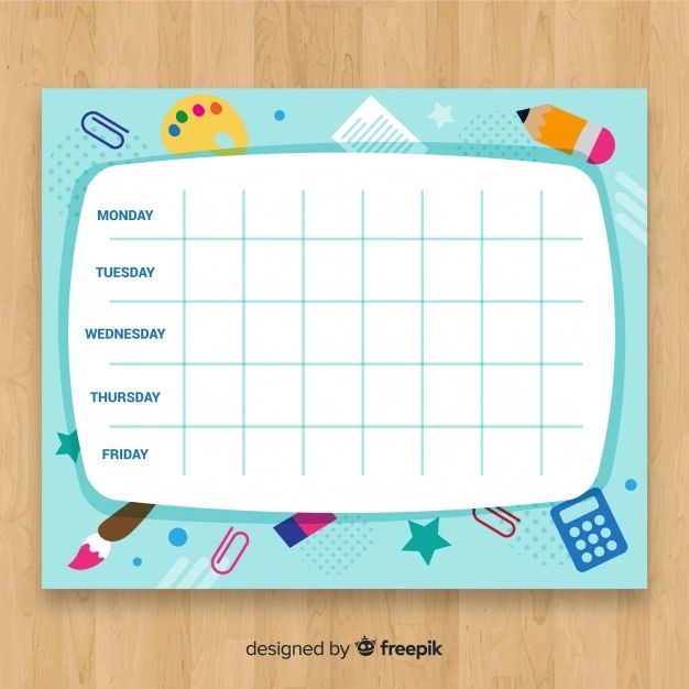 Calendar (Morning Routine) | Genially