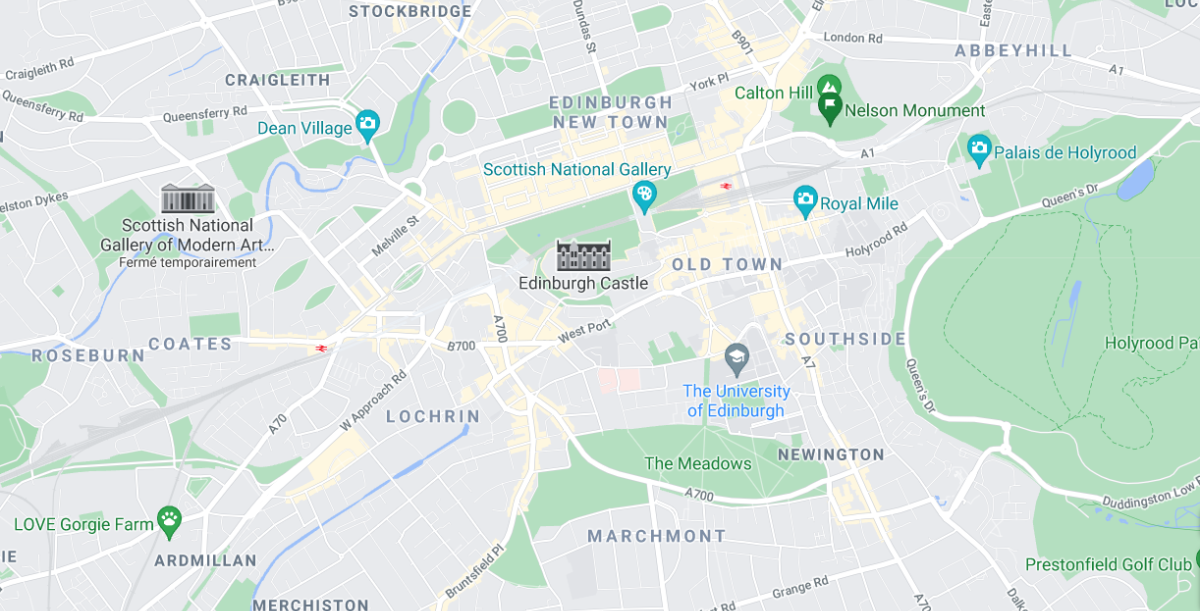 Edinburgh guided tour