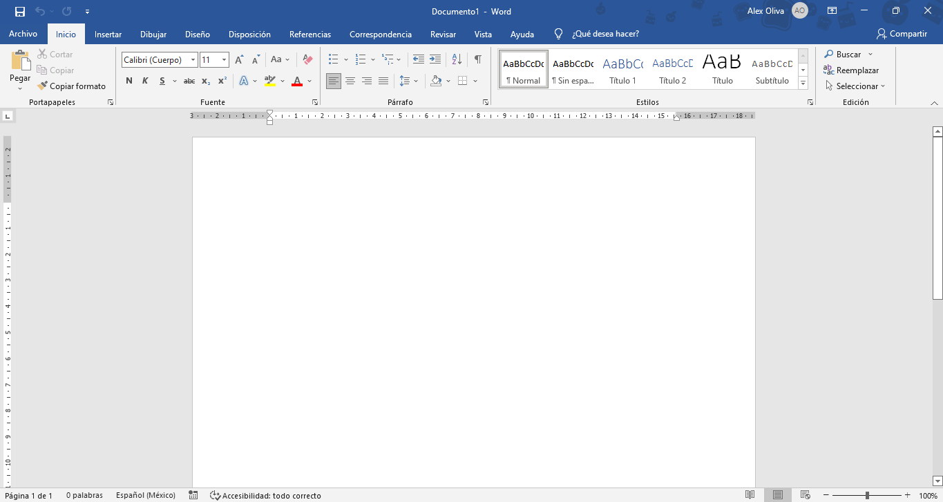 Pantalla de Word | Genially