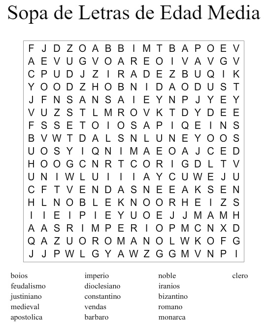 periodico medieval | Genially