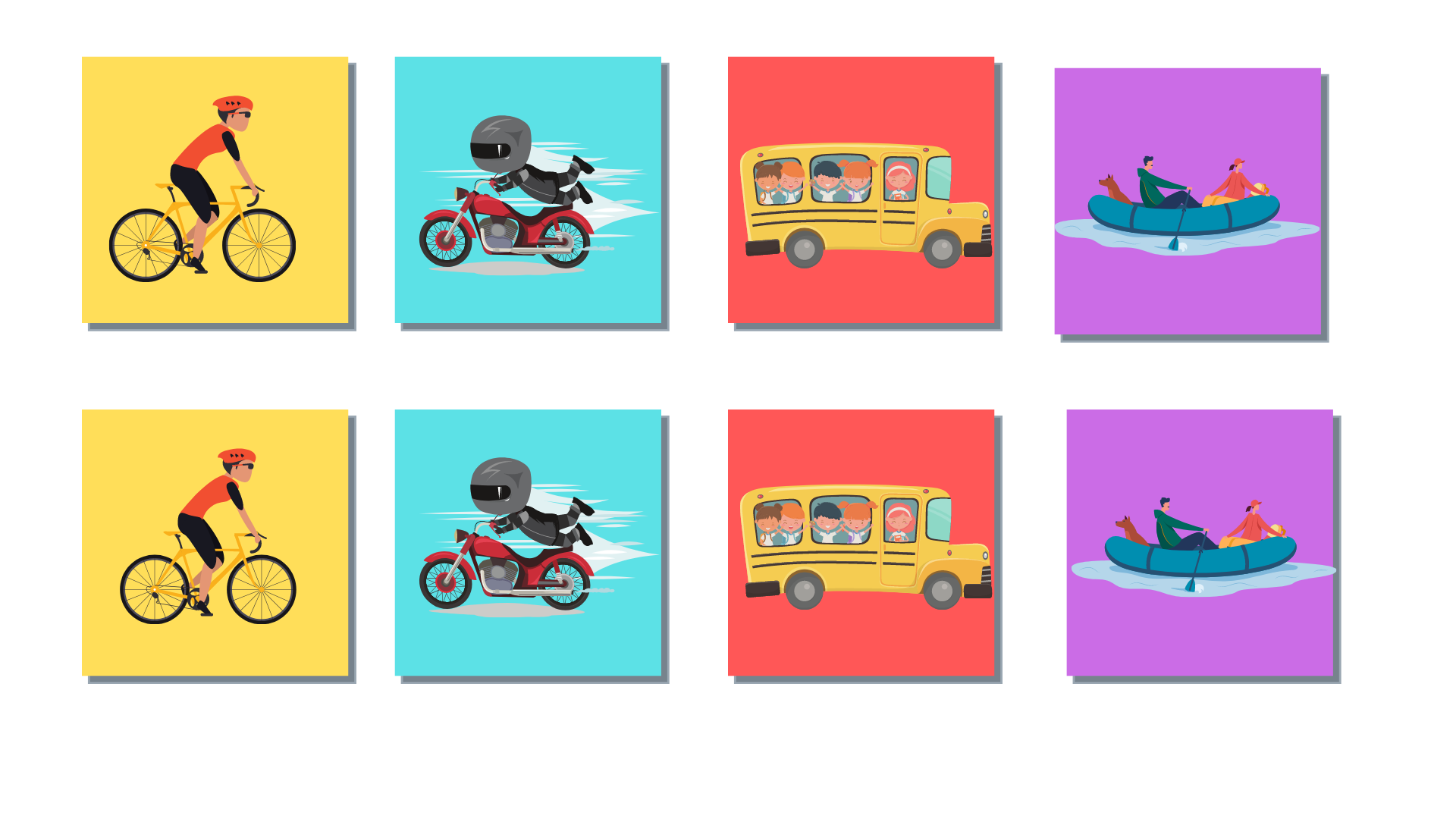 Transport Memory game GG2 | Genially