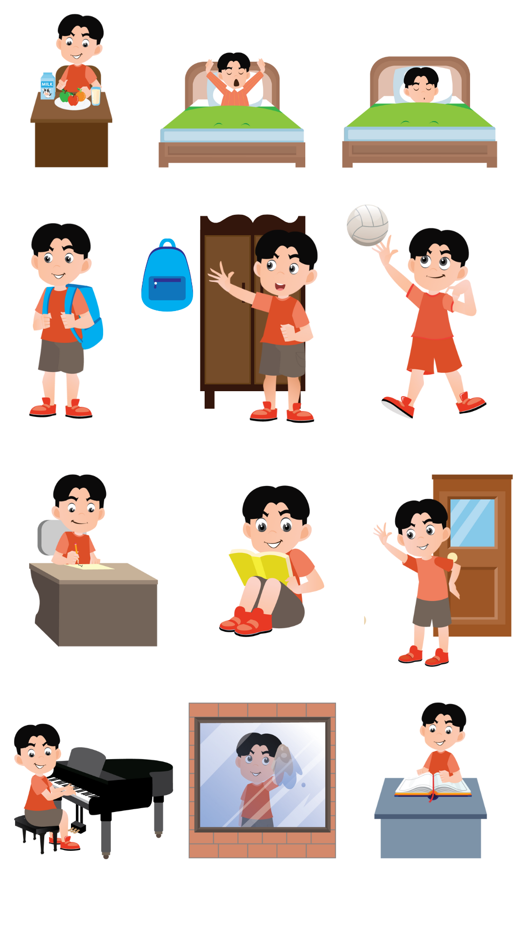 Present Simple/Daily Routine | Genially