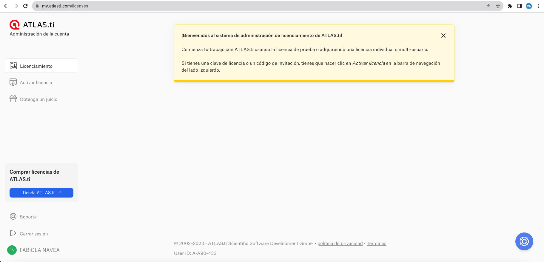 Activar Licencia Atlas.ti | Genially