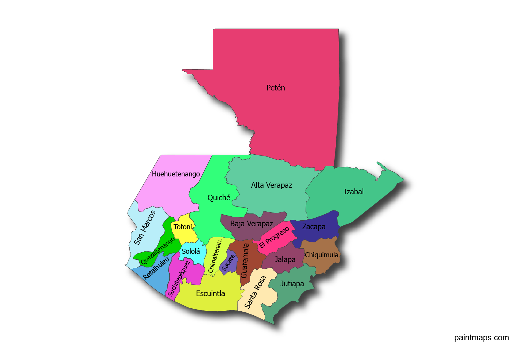 MAPA LINGÜÍSTICO DE GUATEMALA | Genially