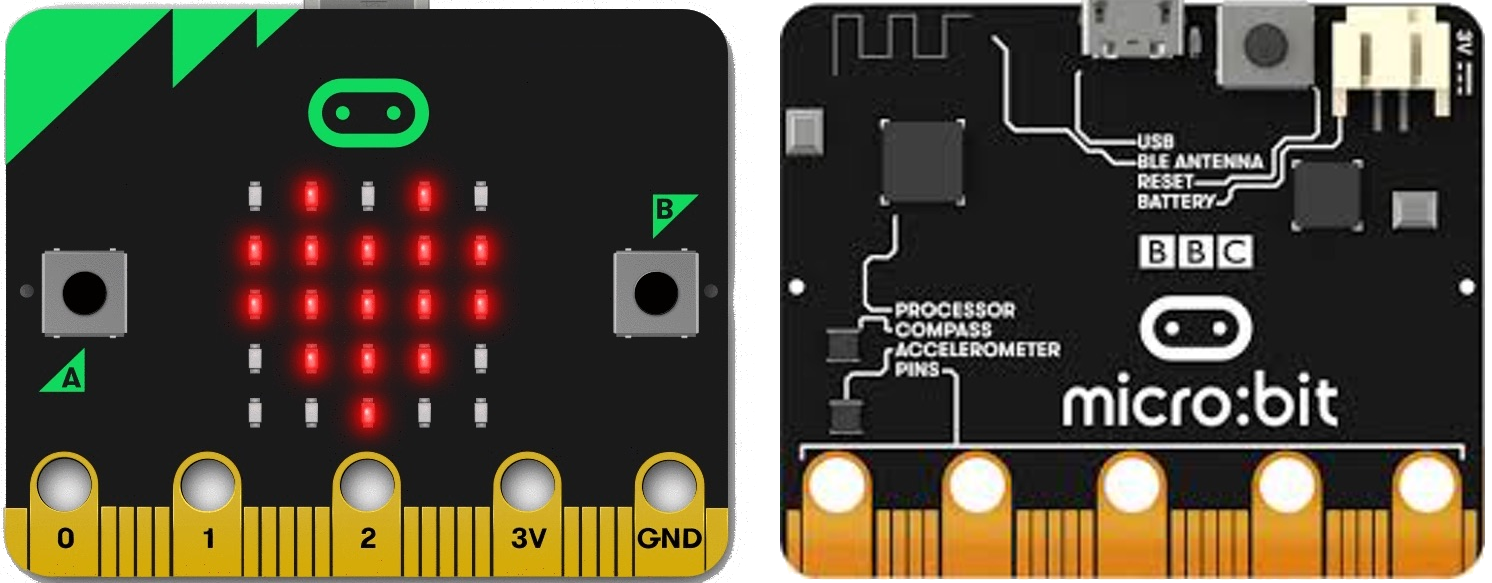 Elementos de la Placa Microbit | Genially