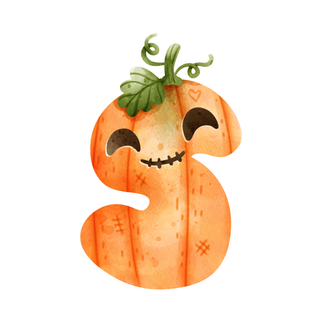 Halloween pumpkin letters ABC | Genially
