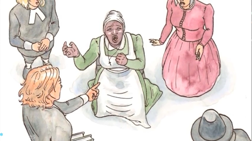 The Crucible Elizabeth Proctor Drawing