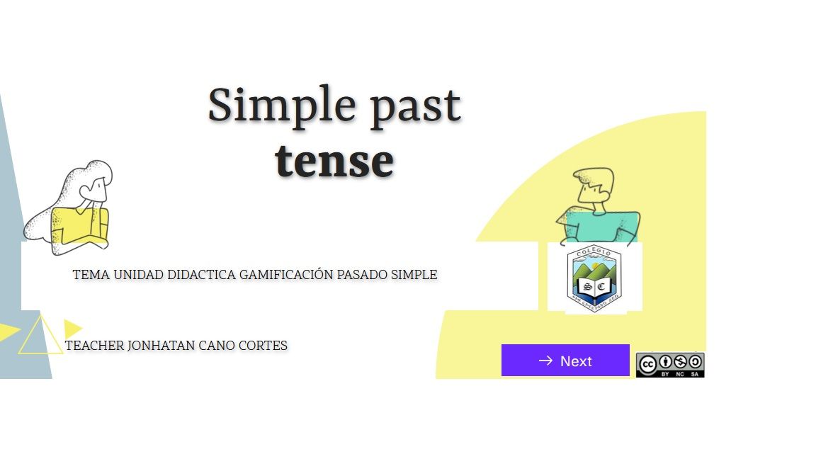 STORYBOARD SIMPLE PAST TENSE | Genially