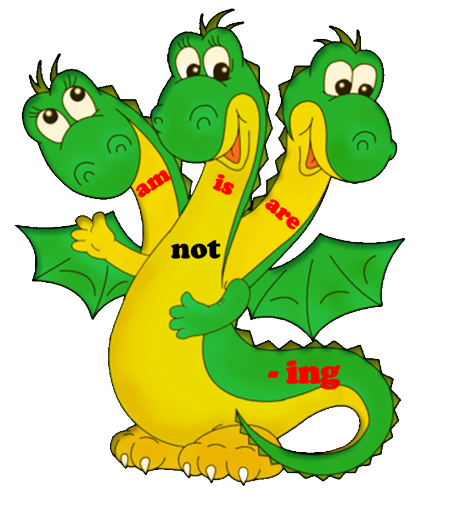 Present Continuous_Dragon | Genially