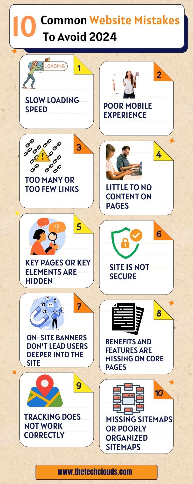 10 Common Website Mistakes That You Should Avoid