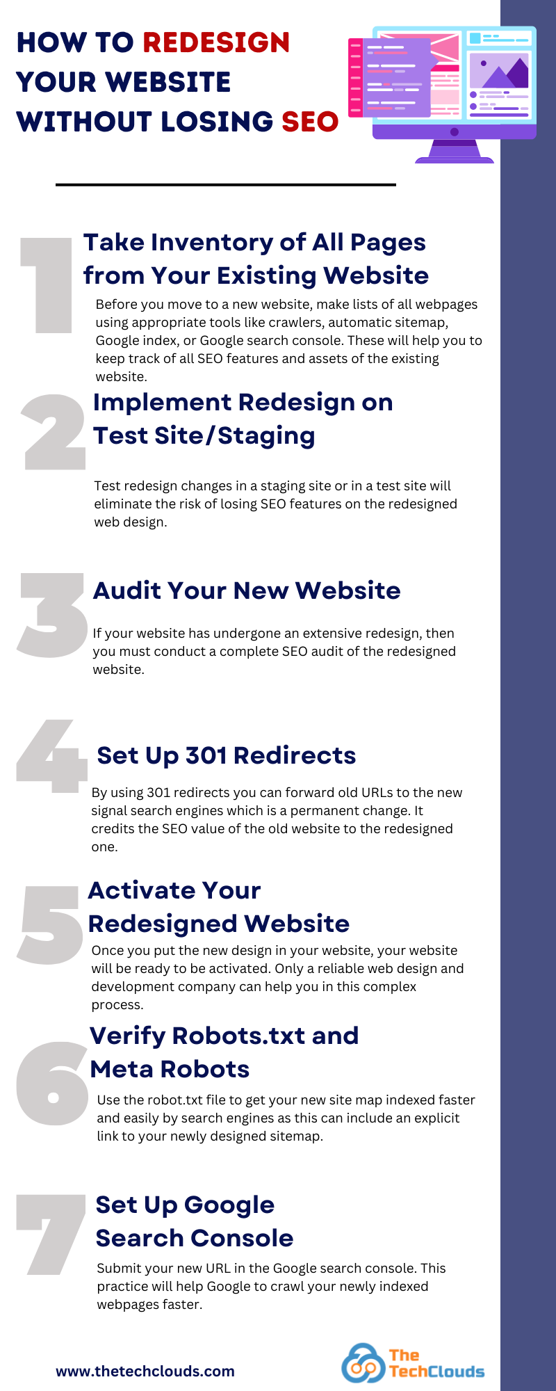 HOW TO REDESIGN YOUR WEBSITE WITHOUT LOSING SEO