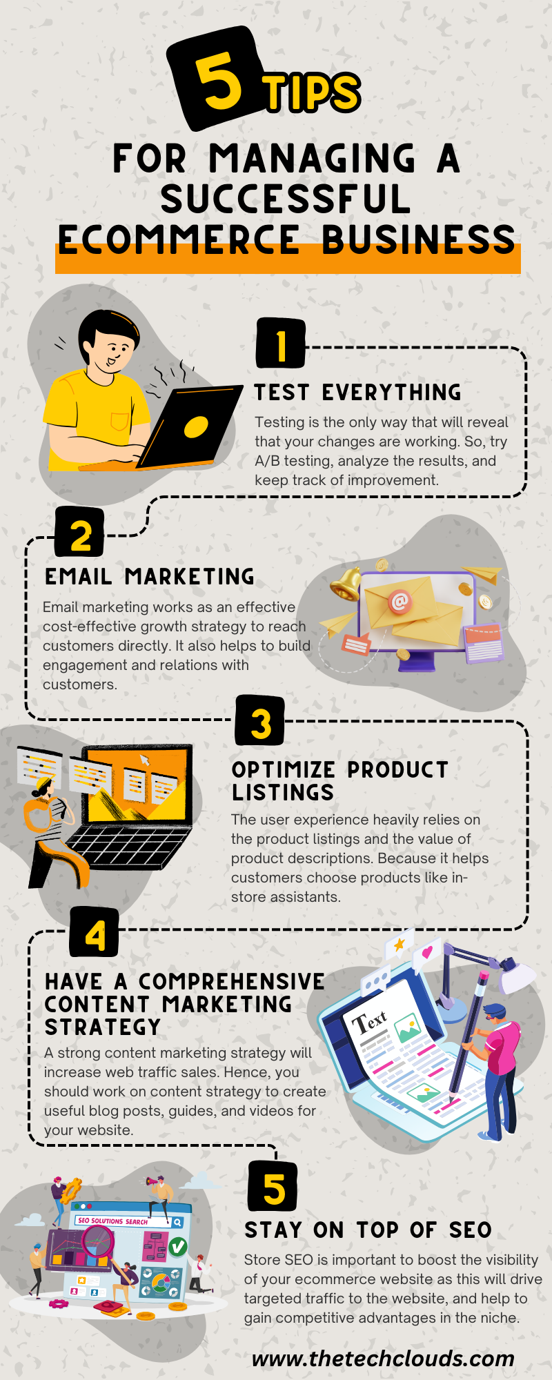 5 Tips for Managing a Successful Ecommerce Business