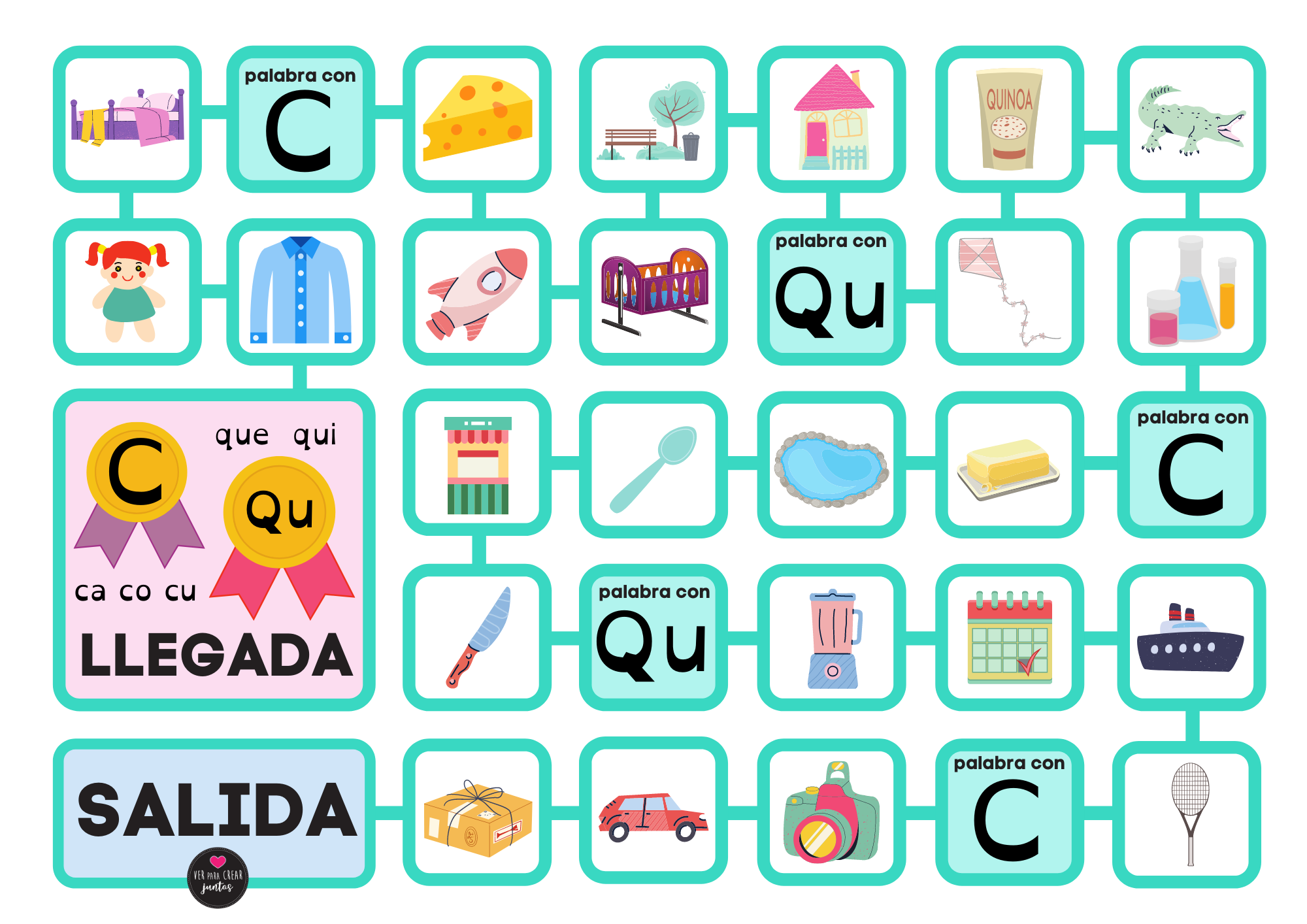 Juego Ca-co-cu-que-qui