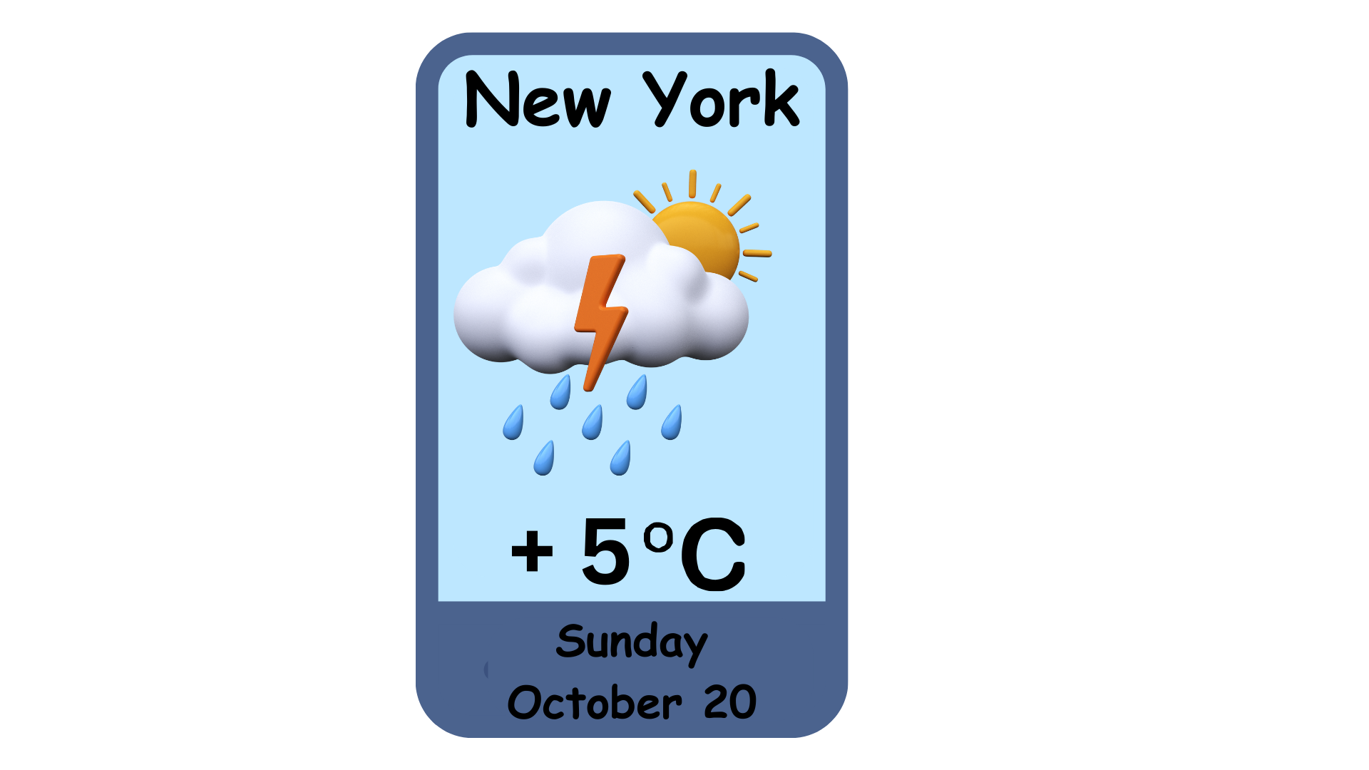 Weather forecast | Genially