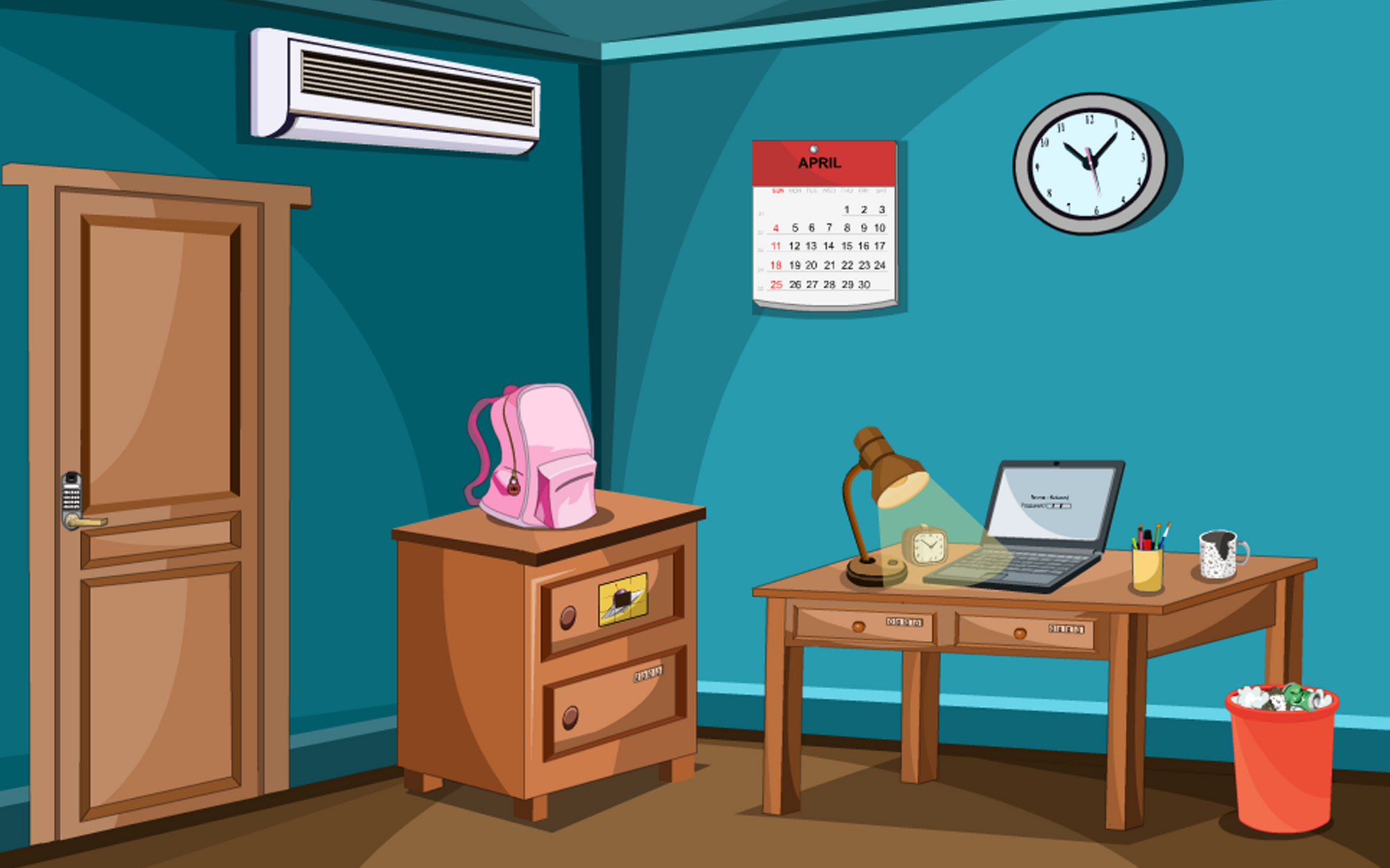 rooms/there is_there are | Genially