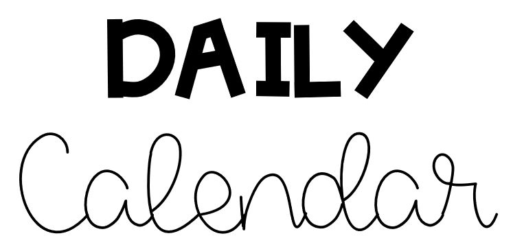 Daily Calendar - Interactive Assembly @myenglishjar | Genially