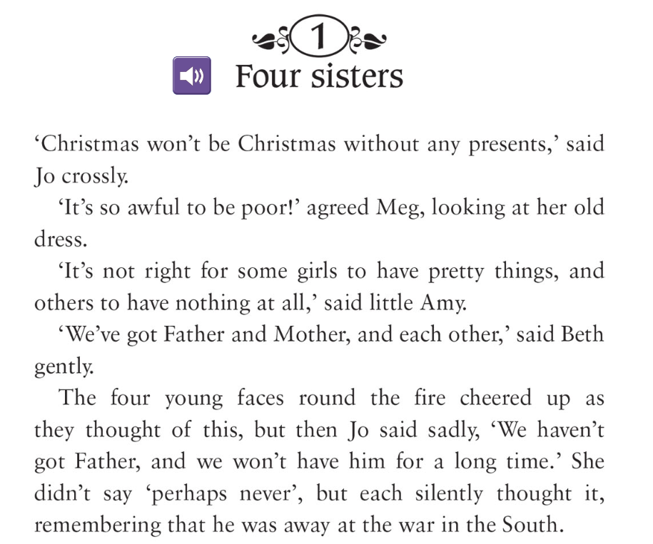 Little Women Chapter 1 | Genially