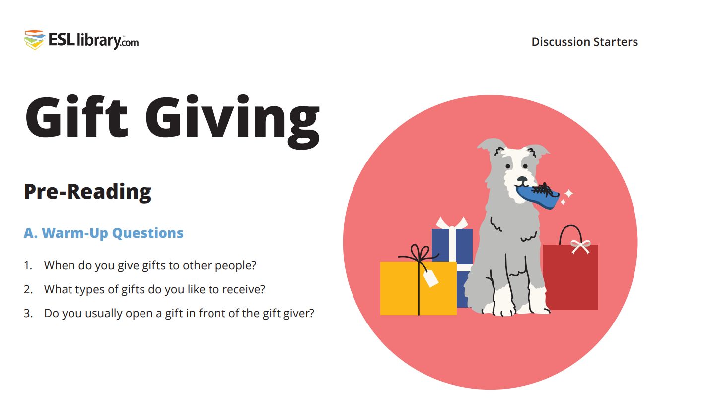 Gift Giving Interactive