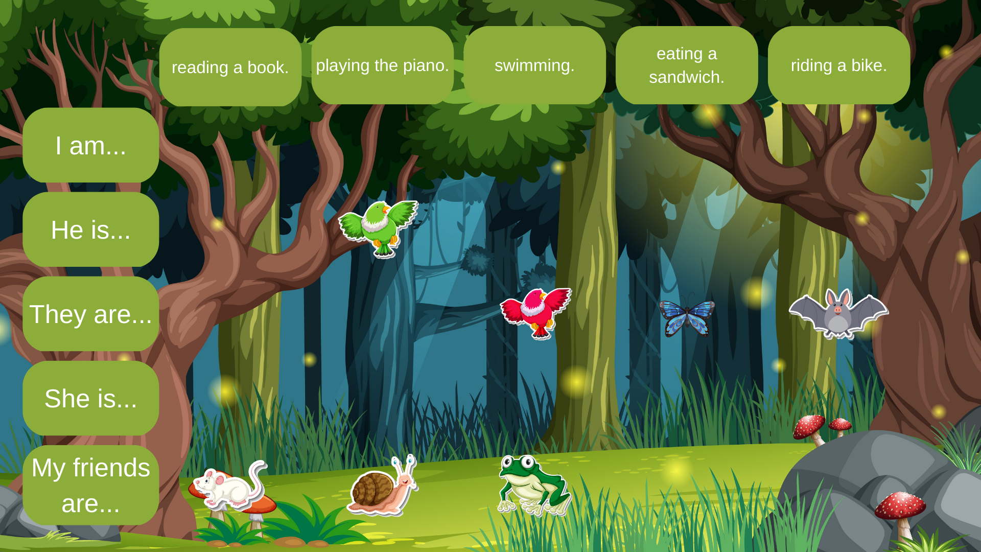 Present Continuous | Genially