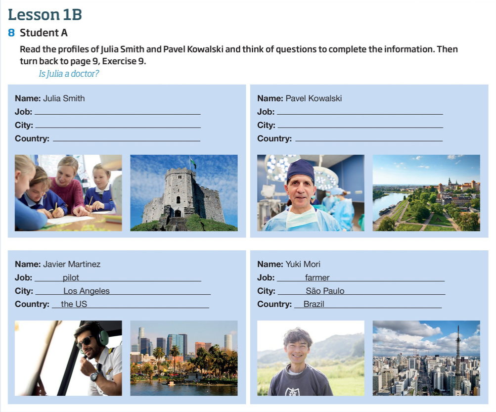 RoadMap 1 Student A | Genially