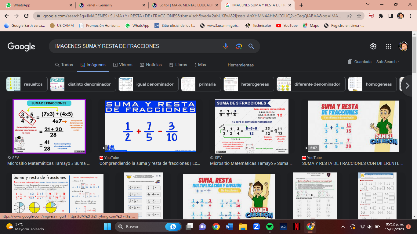 MAPA MENTAL SESIÓN 15 | Genially