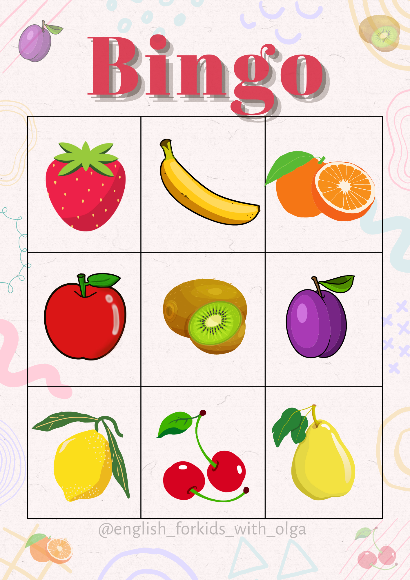 B_I_N_G_O Fr | Genially