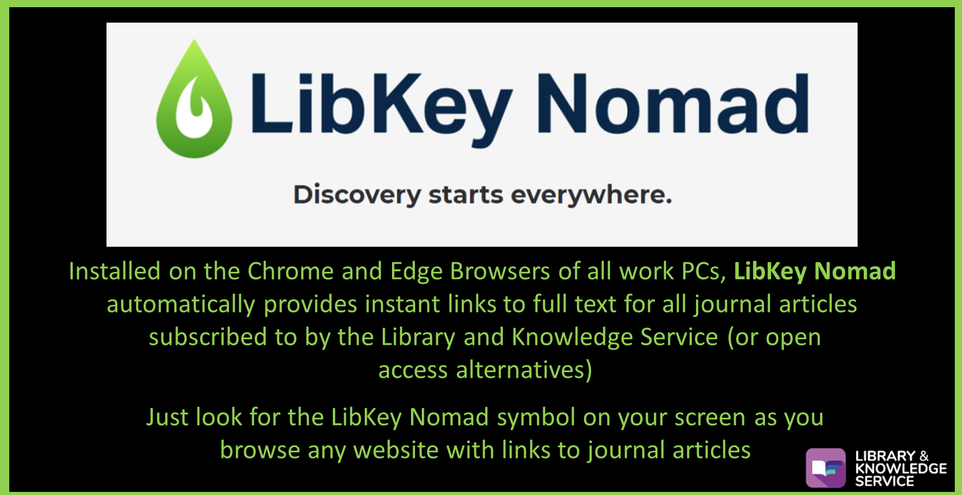 LIBKEY NOMAD | Genially