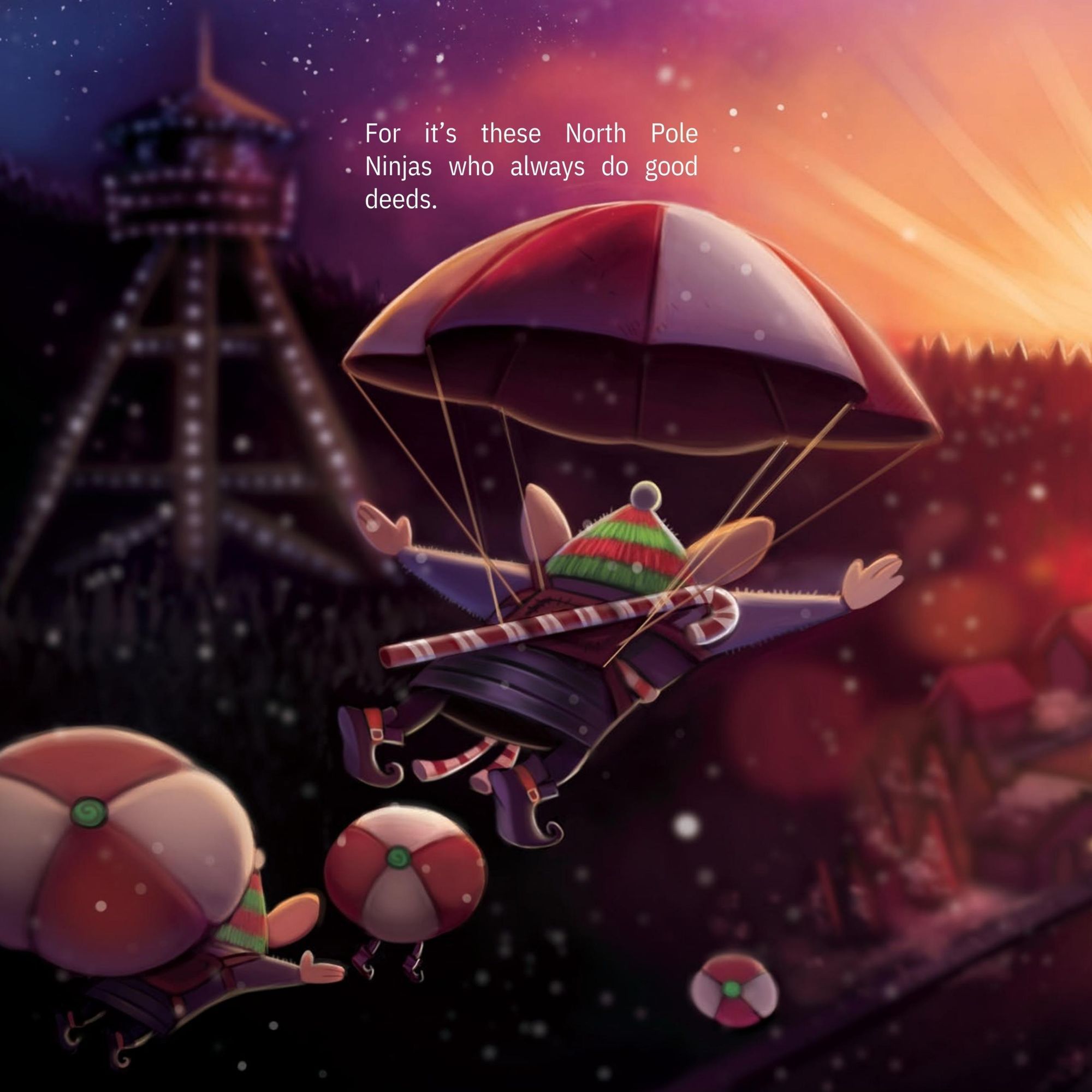 NORTH POLE NINJAS book by Stasya Krapivka