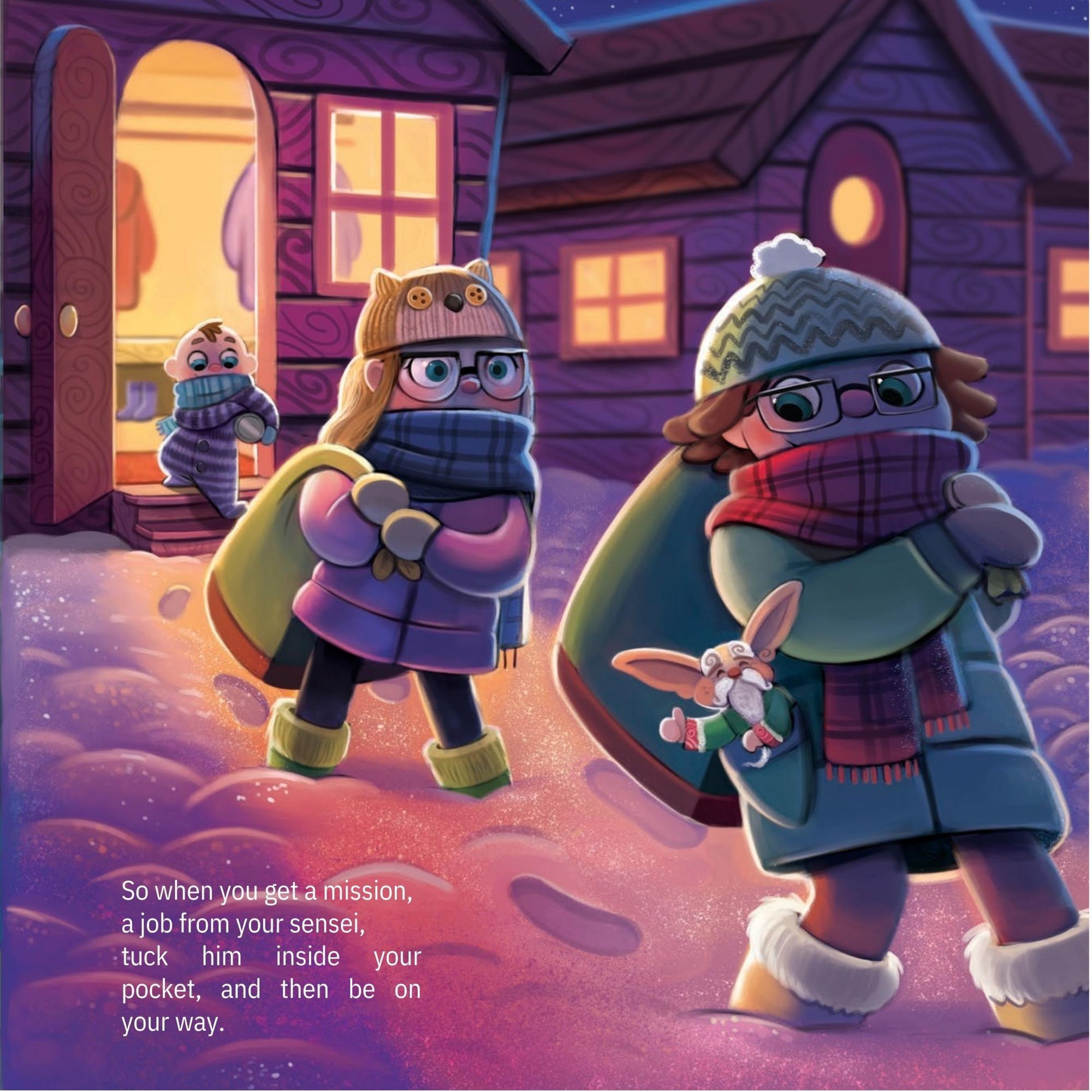 NORTH POLE NINJAS book by Stasya Krapivka