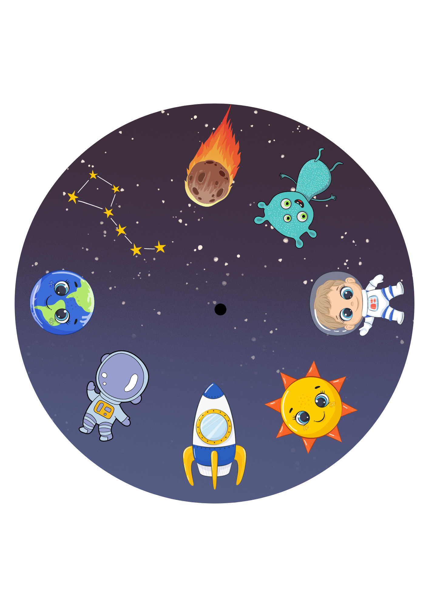 What can you see in SPACE? | Genially