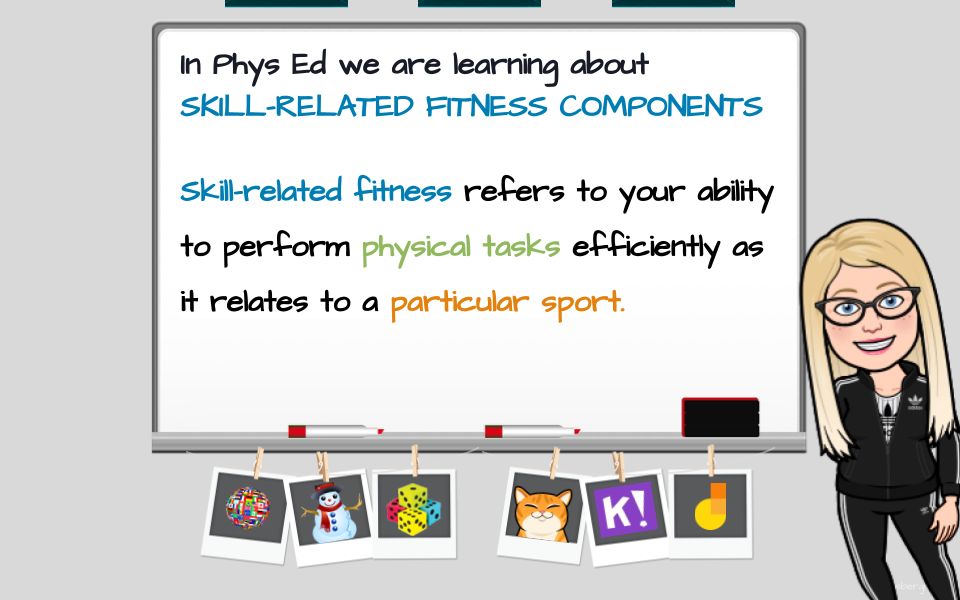 Skill-Related Fitness Components | Genially