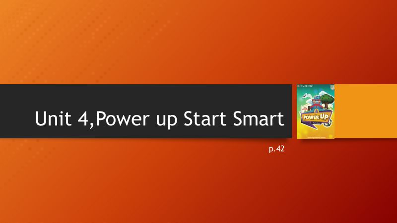 power up smart start u.6 ,p.60 | Genially