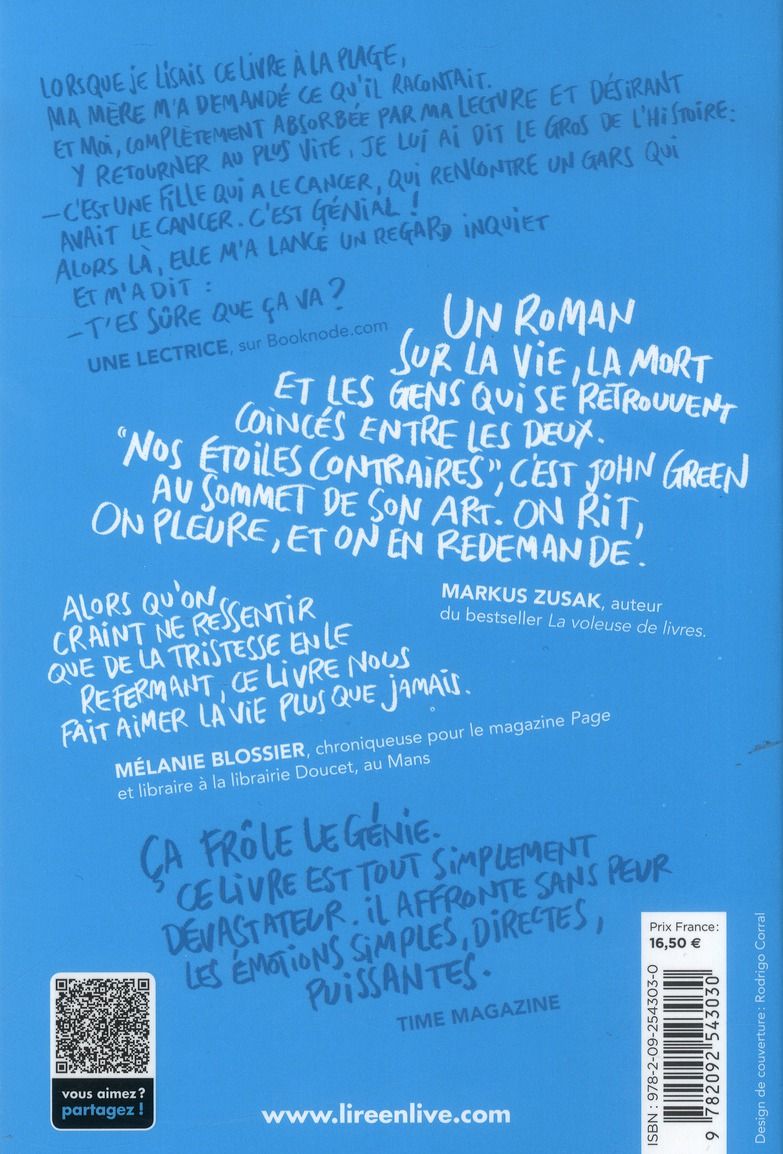 John Green, Nos étoiles contraires