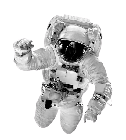 Les hommes dans l'espace