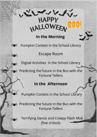 Estante digital Halloween