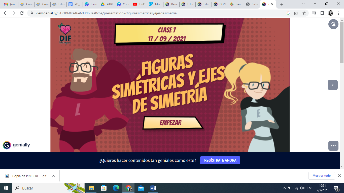 FIGURAS SIMÉTRICAS | Genially