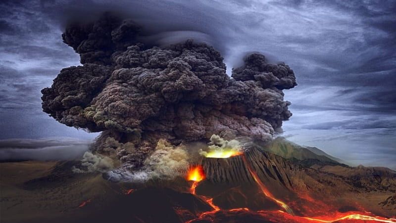 vulcão Tambora | Genially