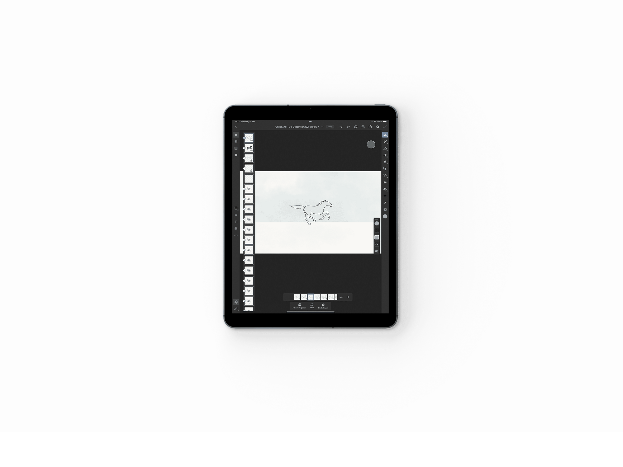 Wild Horse Logo Animation | Genially