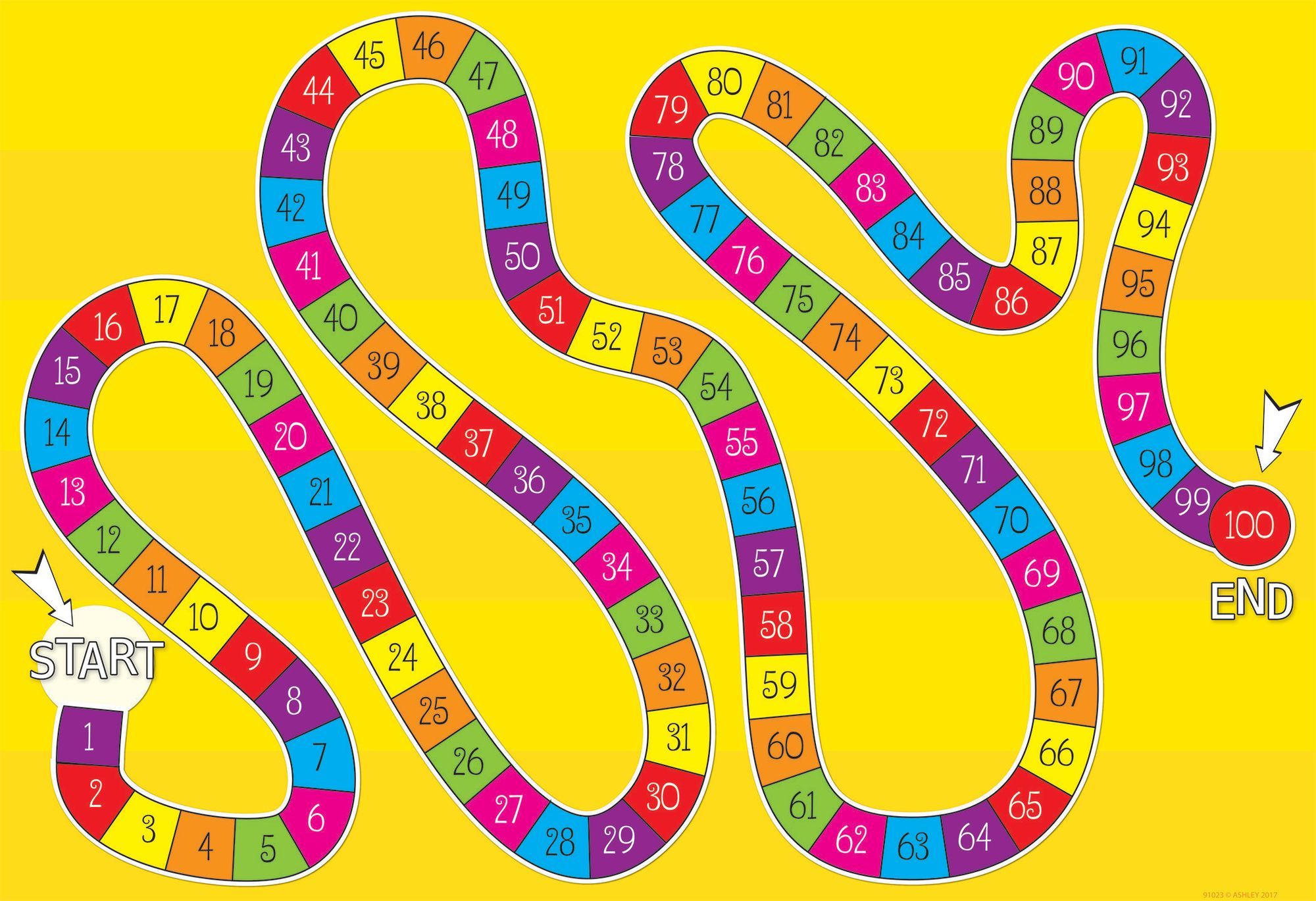 SP3_Mod5_numbers 1-100 boardgame | Genially