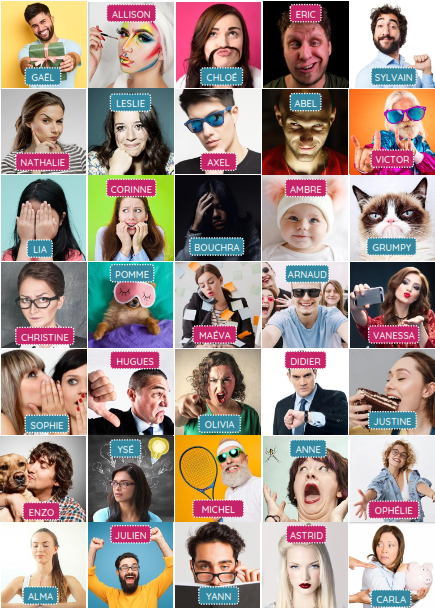 N2 - Qui est-ce ? Caractère | Genially