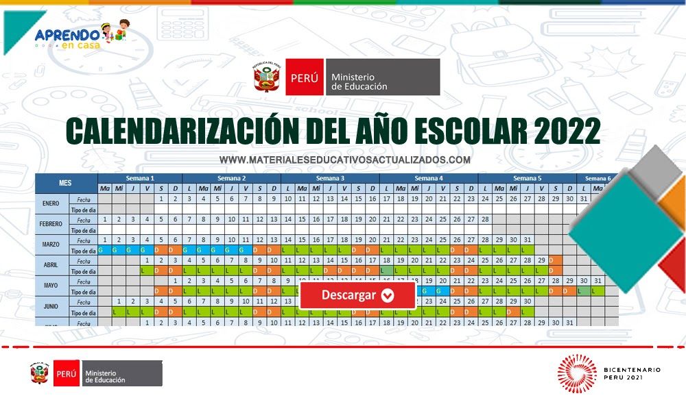 Articulo, calendario con fechas claves