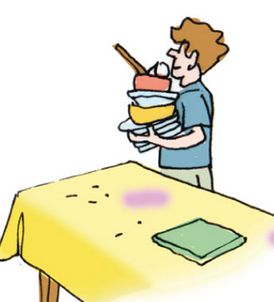 Housework Tic tac toe | Genially